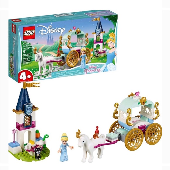 Lego | Toys | Disney Lego Cinderellas Carriage Ride 4159 And Moanas ...